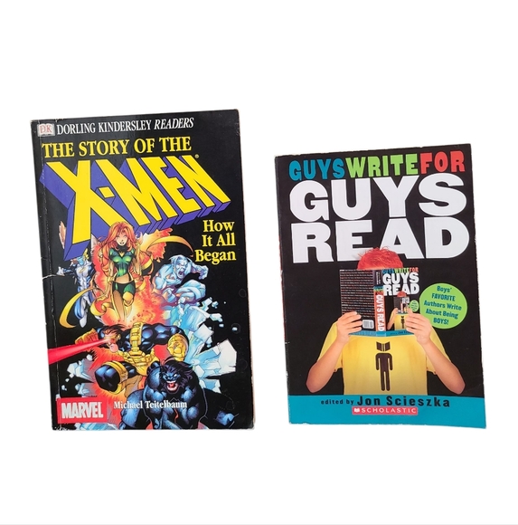 Scholastic | Other | The Story Of The X Men Guys Write For Guys Read ...